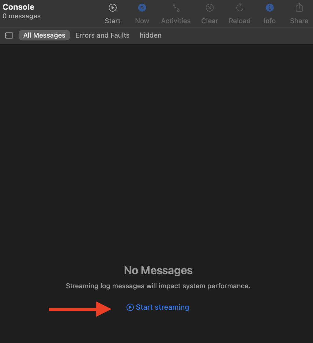 How to Troubleshoot Senturo Installation Using the macOS Console