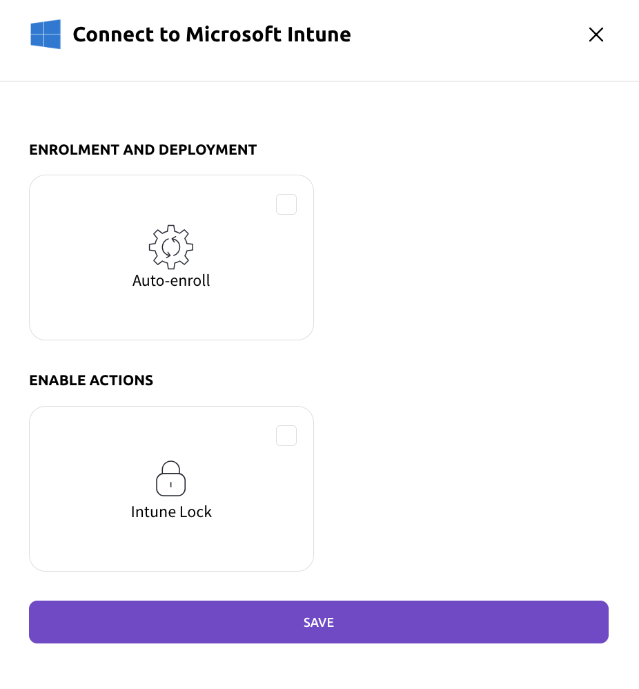 Enroll Devices from Microsoft Intune
