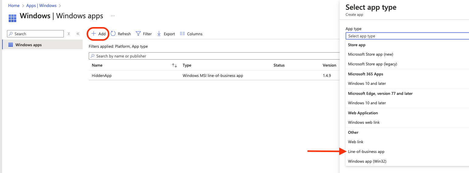 Enroll Windows Devices and Deploy Senturo with Microsoft Intune